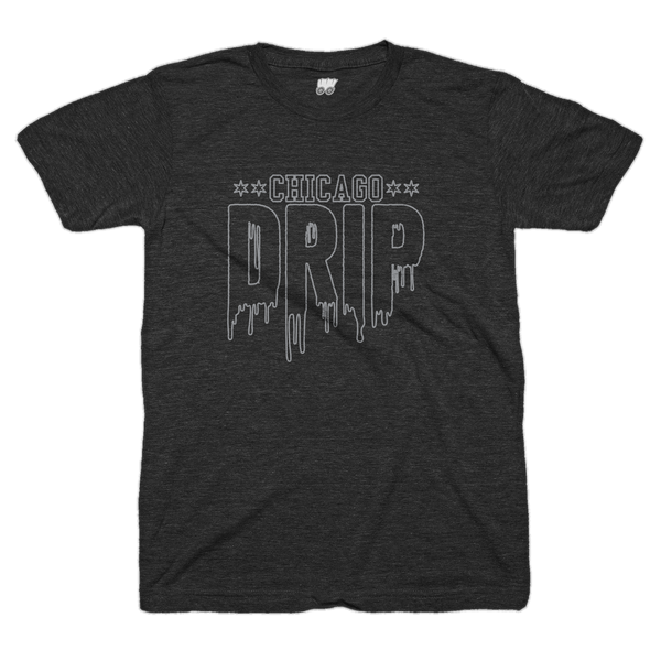 Chicago Drip blacked out shirt | Bandwagon Champs